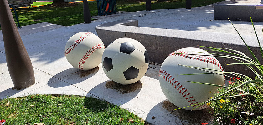 Sports Bollards | Wausau Tile