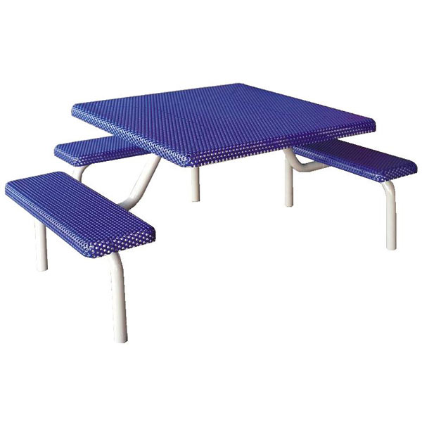 Square Modular 3-Bench ADA Table | Wausau Tile